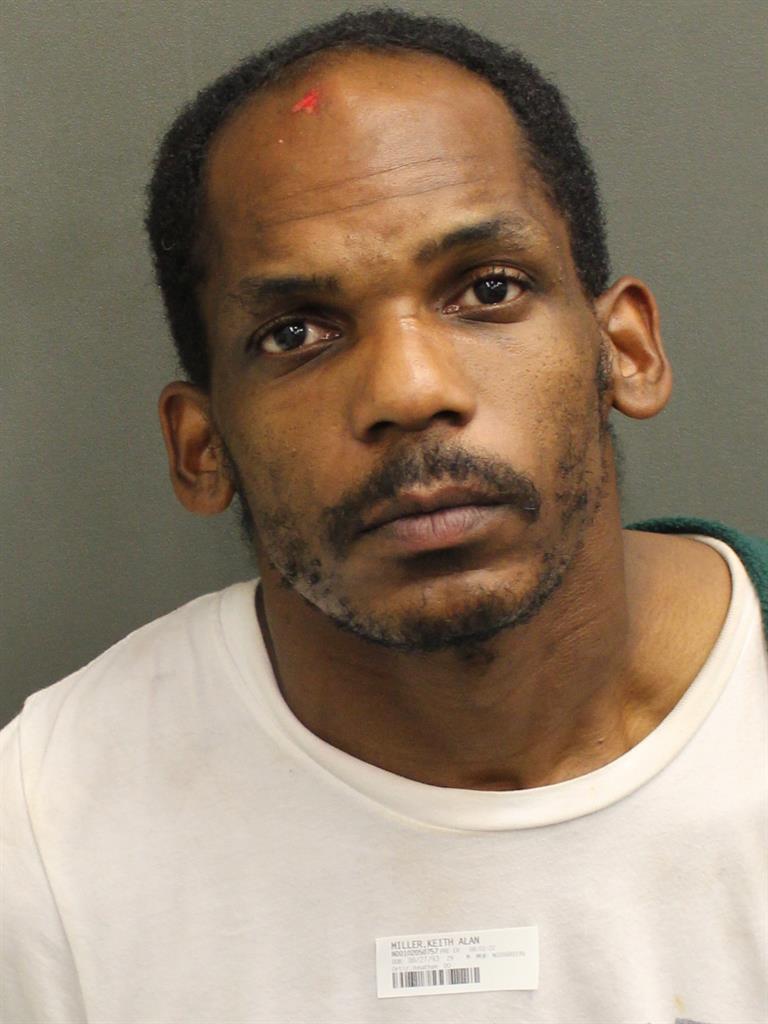 KEITH MILLER Mugshot