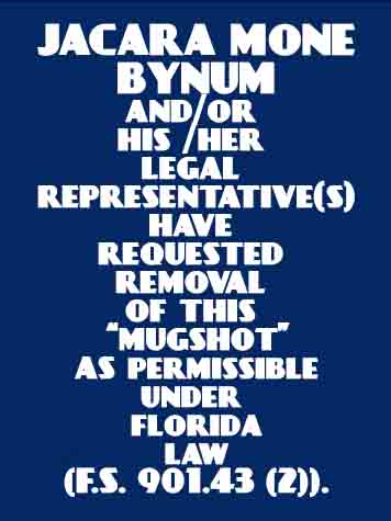 JACARA MONE BYNUM Mugshot