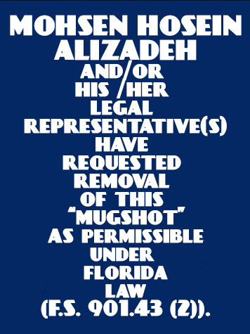 MOHSEN HOSEIN ALIZADEH Mugshot